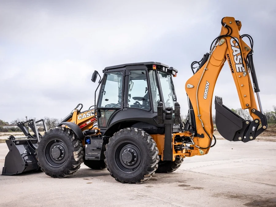 CASE 695SV Center Pivot Construction King Backhoe Loader For Sale