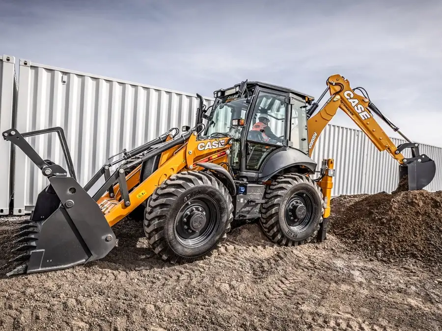 CASE 695SV Side Shift Construction King Backhoe Loader For Sale