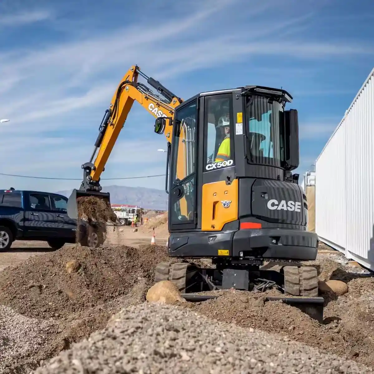 CASE CX50D Mini Excavator