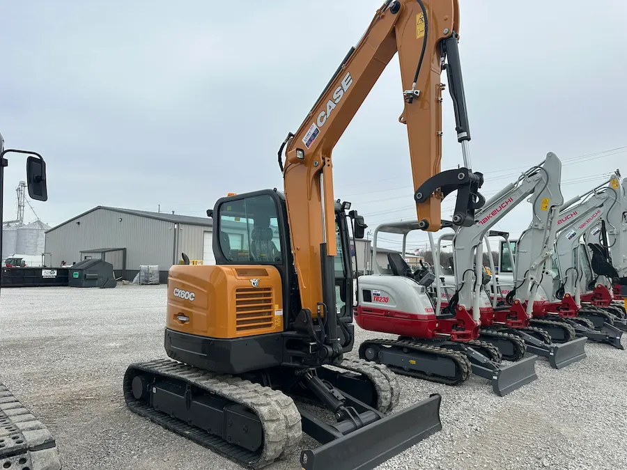 CASE CX60C Mini (Compact) Excavator - 15E002519